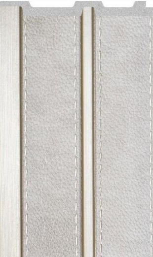 Interlock Charcoal Louvers Fabric Beige Stitch 9.5x0.4 Ft - Pn 02711 G ...