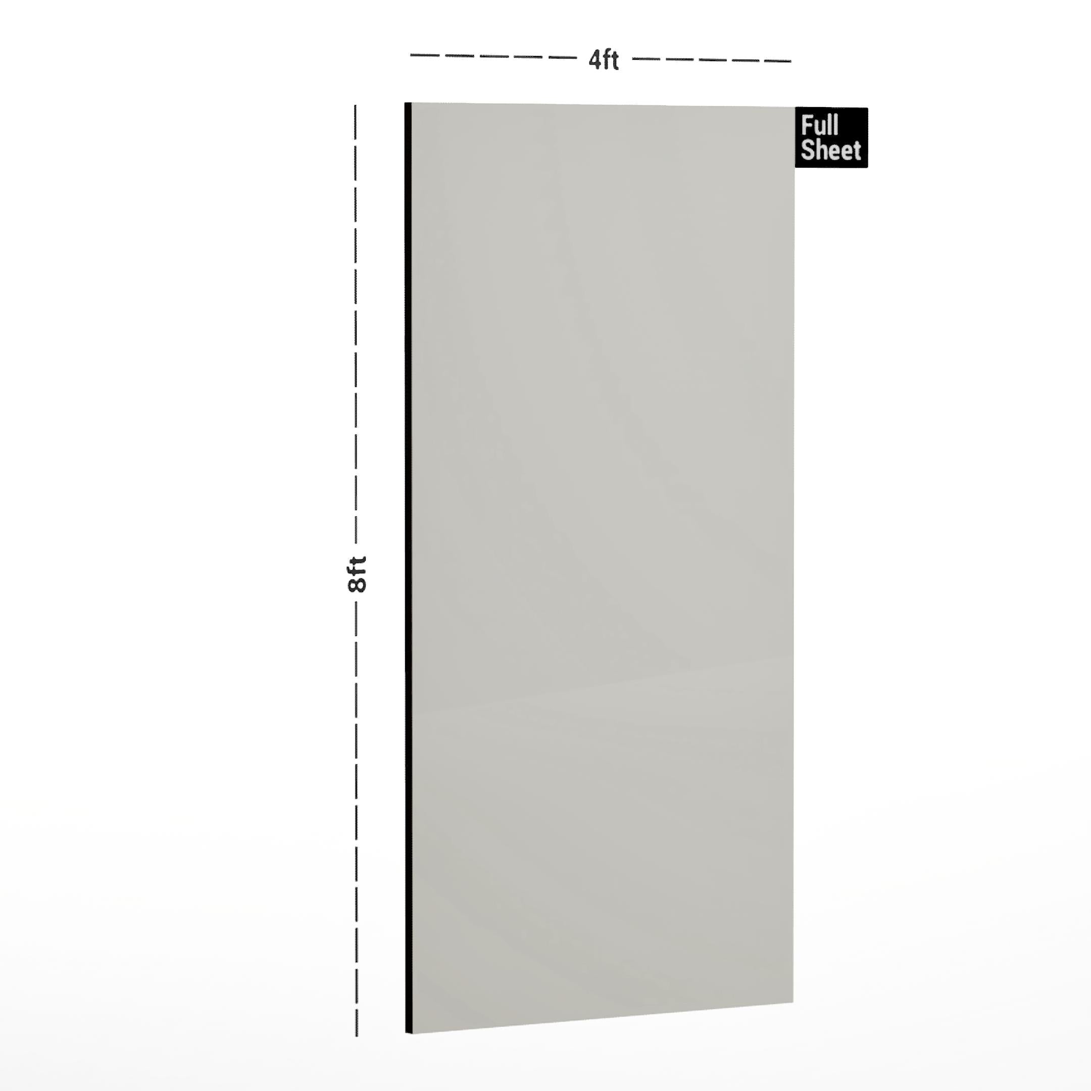 Frosty White Plain Laminate 8x4 Texture 1 mm - FT 202 – Next Level ...