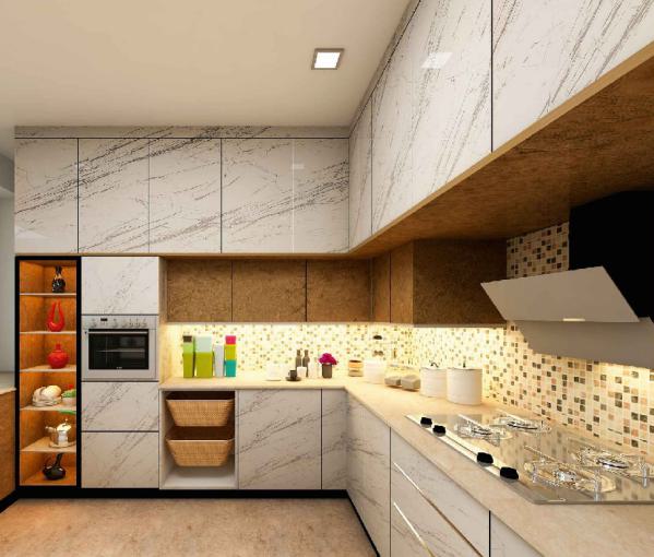 Decolam RCB 9618 8x4 ft High Gloss marble & stone laminates Brown RCB ...