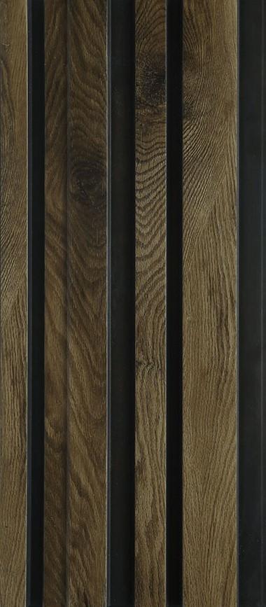 Louvers Series Wood Brown 8x0.65 Ft - 4823 – Next Level Decor Chennai