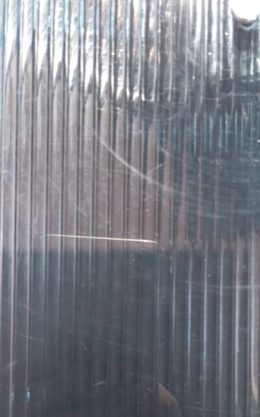 Fluted Panel Louvers Grey 8x4 Ft - 01 – Next Level Decor Chennai