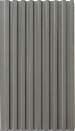 Solid Grey Plain Colour Wpc Louver Colors 9.5x0.41 Ft - Pn 03016 B ...